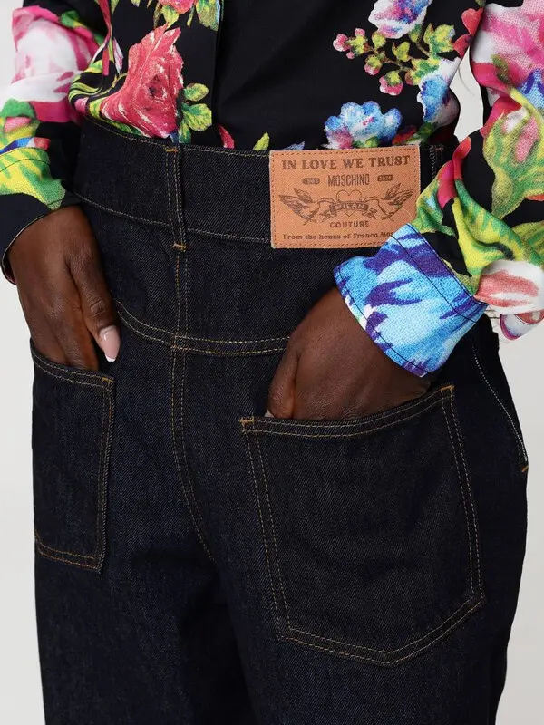 Moschino Wide Leg Jeans