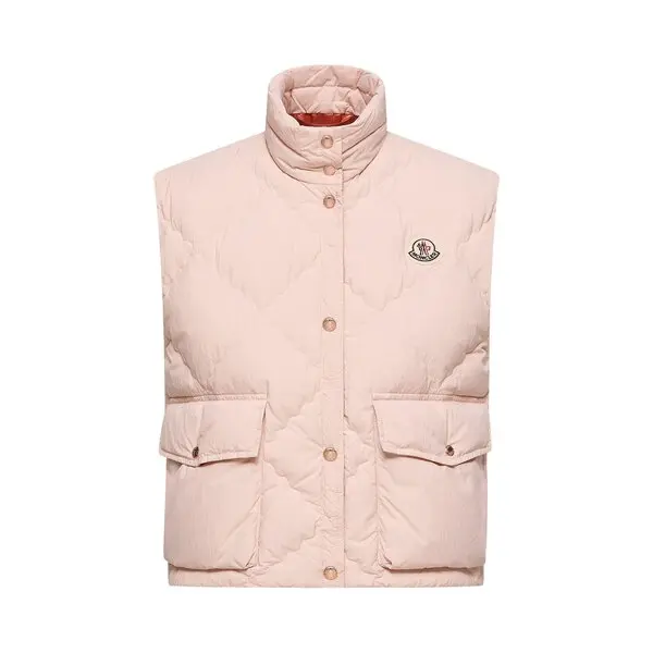 Moncler Biois Vest - Pink