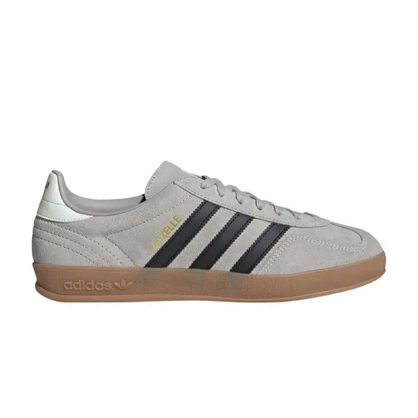 Adidas Gazelle Indoor Core Black Gum - Grey