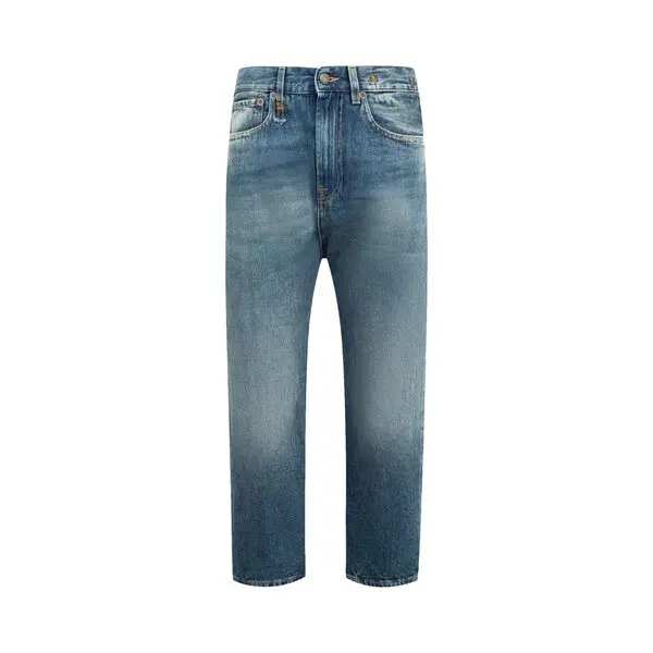 R13 Tailored Drop Jean - Blue