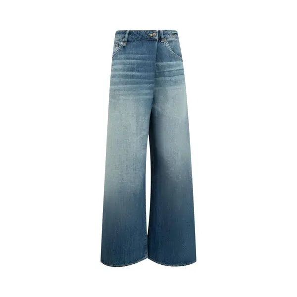 R13 Nico Wrap Jean - Blue