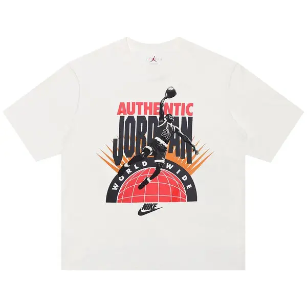JORDAN Tee 'sail/infrared - White