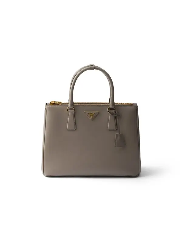 Prada Galleria Large Saffiano Leather Tote - Grey