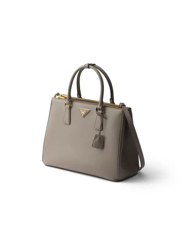 Prada Galleria Large Saffiano Leather Tote - Grey