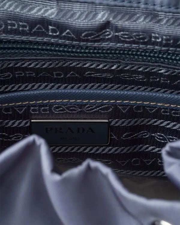 Prada Small Re-nylon Backpack - Blue