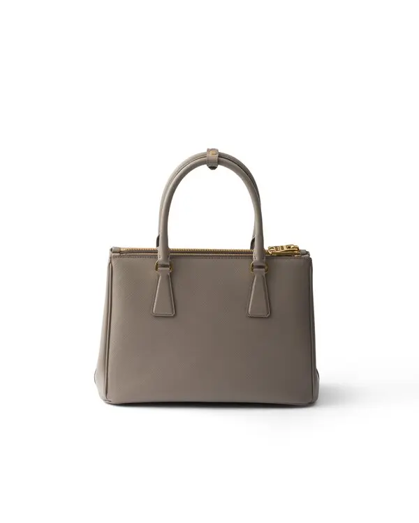 Prada Galleria Medium Saffiano Leather Bag - Grey