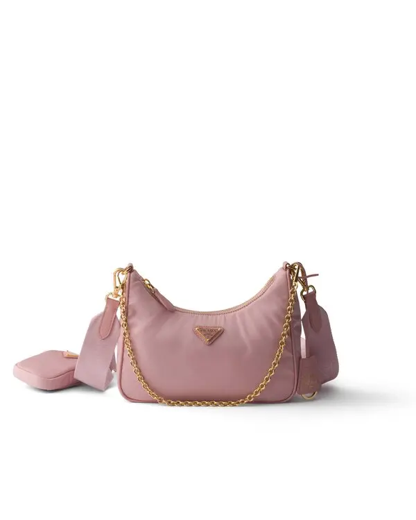Prada Re-edition 2005 Re-nylon Bag - Pink