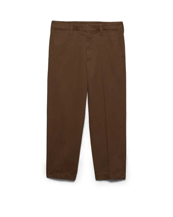 Prada Cotton Gabardine Pants