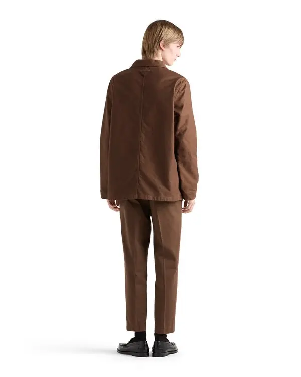 Prada Cotton Gabardine Pants