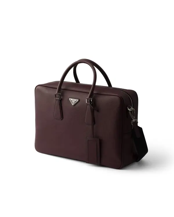 Prada Saffiano Leather Work Bag