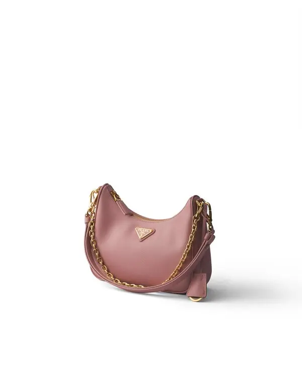 Prada Re-edition Mini Saffiano Leather Bag - Pink