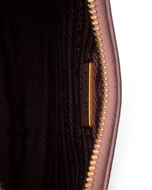Prada Re-edition Mini Saffiano Leather Bag - Pink
