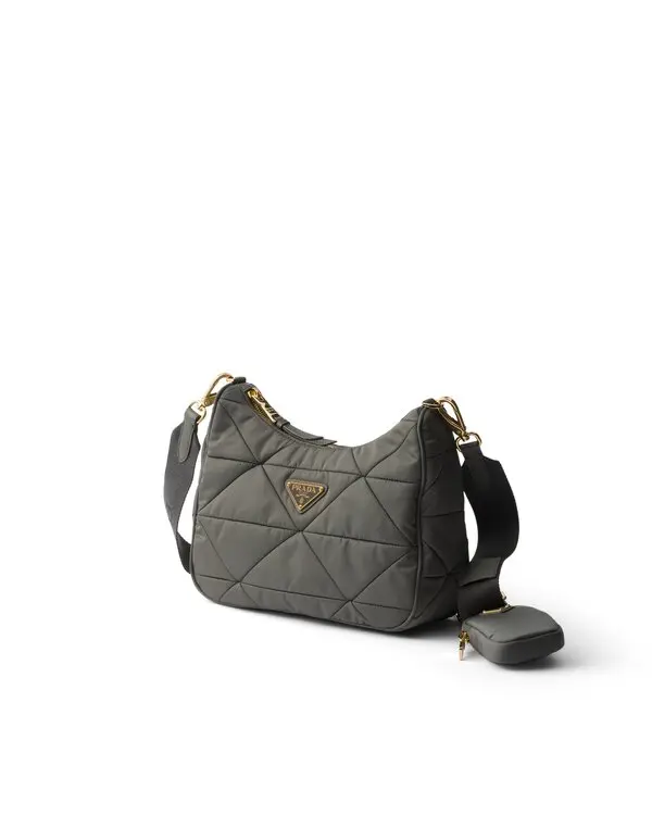 Prada Padded Re-nylon Shoulder Bag