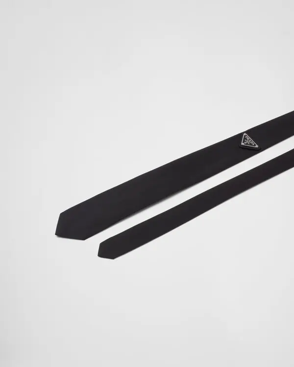 Prada Re-nylon Tie - Black