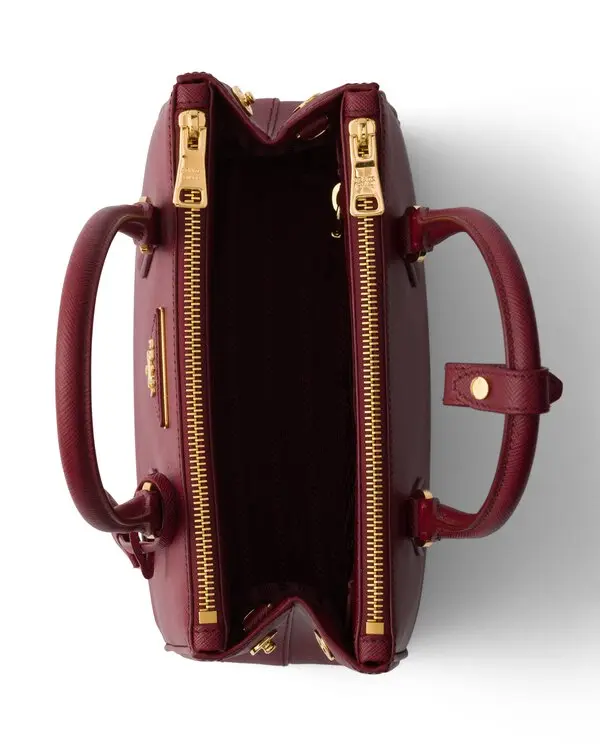 Prada Galleria Small Saffiano Leather Bag - Red