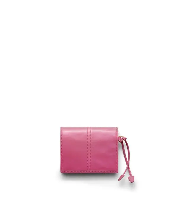 Prada Small Leather Wallet - Pink