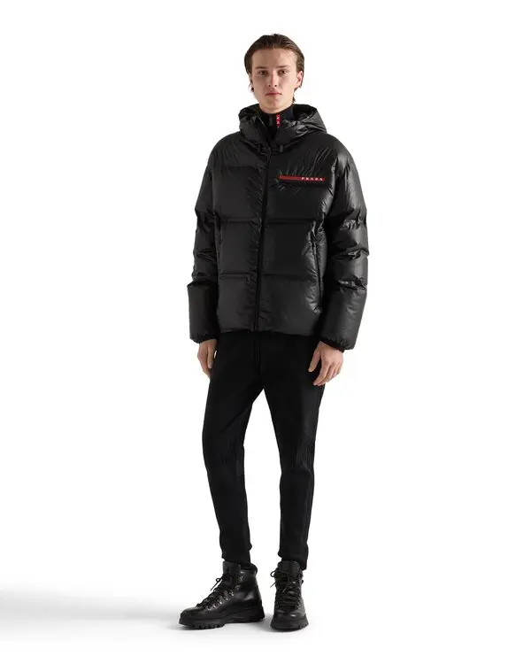 Prada Medium-weight Technical Fabric Down Jacket