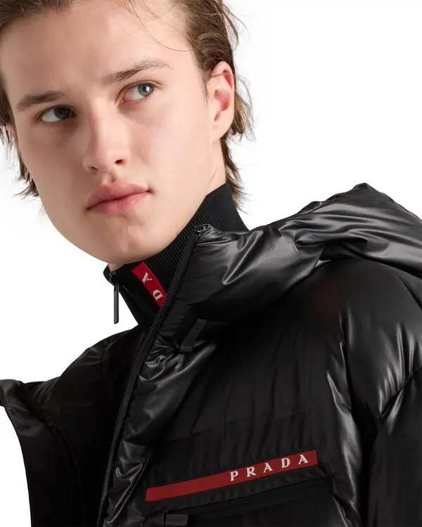 Prada Medium-weight Technical Fabric Down Jacket
