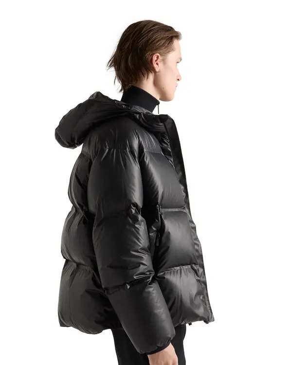 Prada Medium-weight Technical Fabric Down Jacket