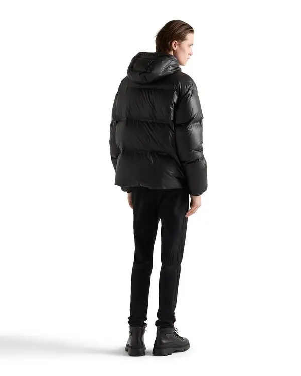 Prada Medium-weight Technical Fabric Down Jacket