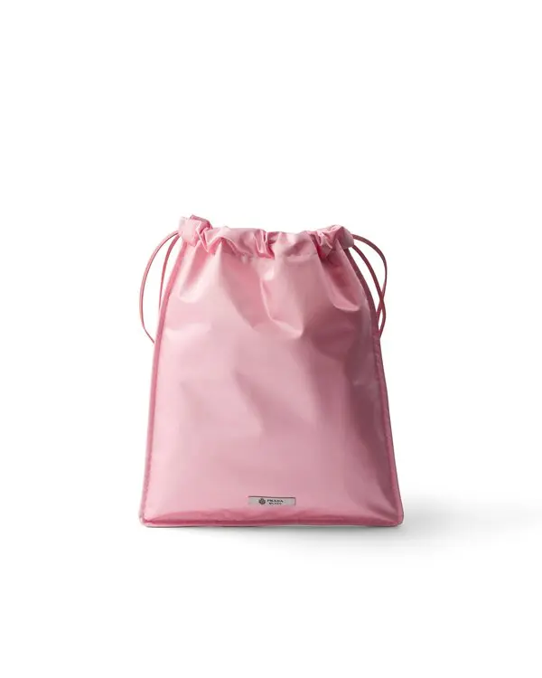 Prada Wish Silk Duchesse Pouch - Pink