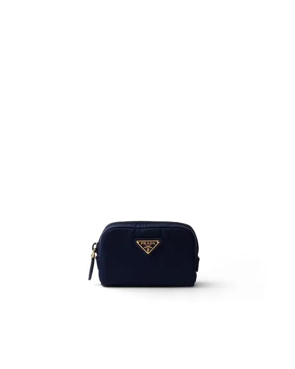Prada Micro Re-nylon Pouch - Blue