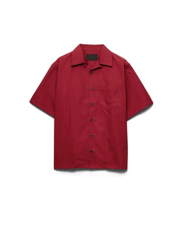 Prada Cotton Blend Bowling Shirt