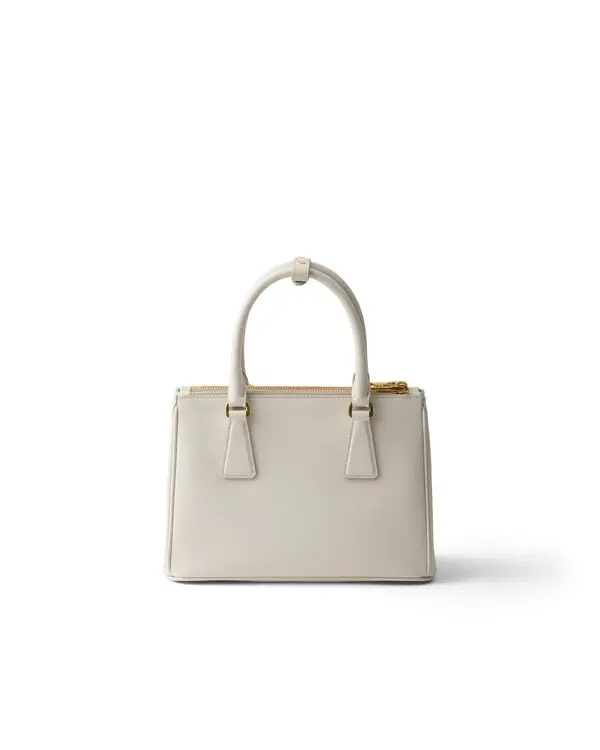 Prada Galleria Small Saffiano Leather Bag - Neutral