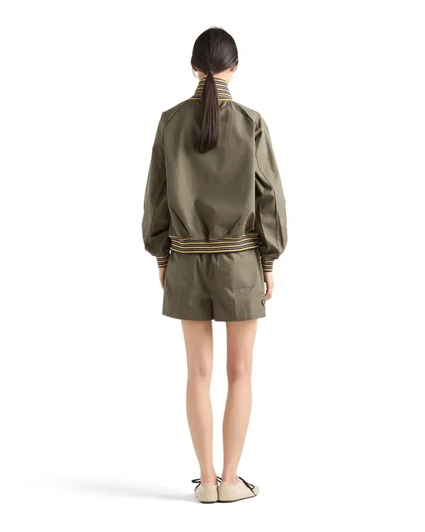Prada Poplin Shorts