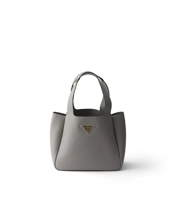Prada Small Leather Tote Bag