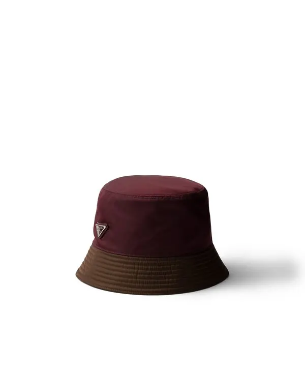 Prada Re-nyon Two-tone Bucket Hat