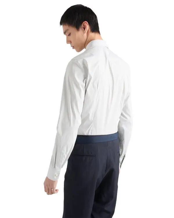 Prada Stretch Cotton Shirt
