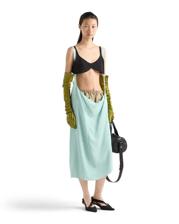 Prada Crepe De Chine Top