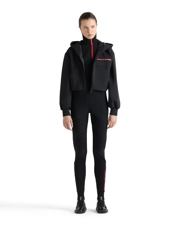 Prada Re-nylon Piqué Leggings