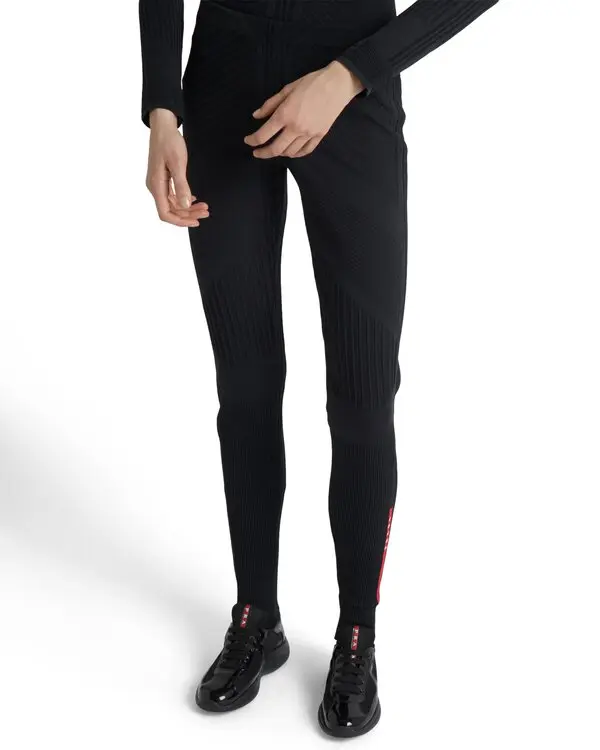 Prada Re-nylon Piqué Leggings