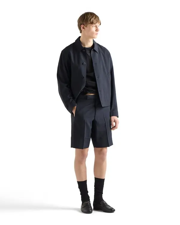 Prada Shapeable Cotton T-shirt - Black