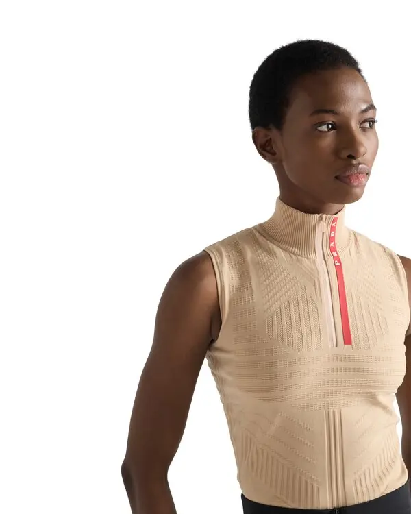 Prada Re-nylon Turtleneck Top