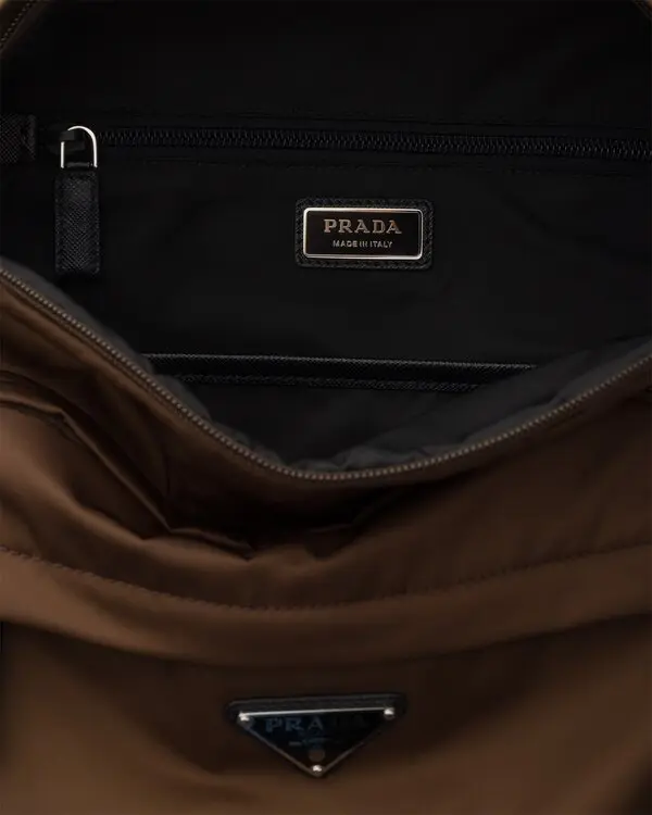 Prada Re-nylon And Saffiano Leather Backpack