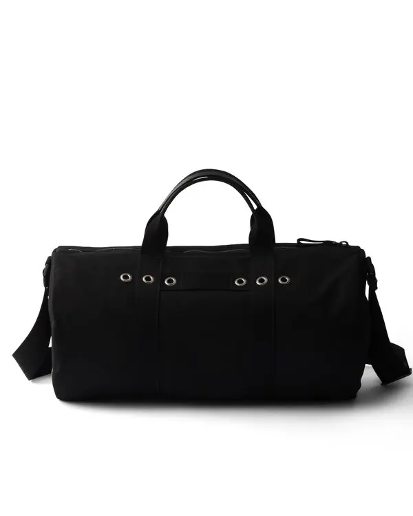 Prada Canvas Duffel Bag