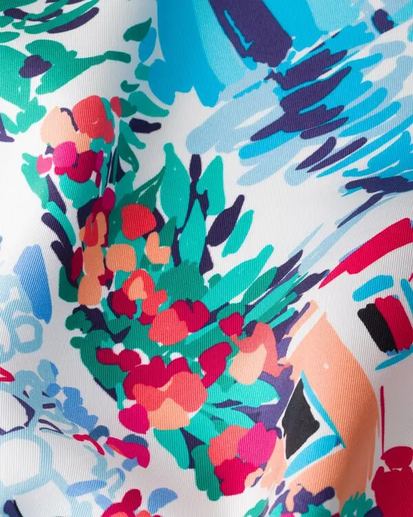 Prada Printed Silk Twill Scarf