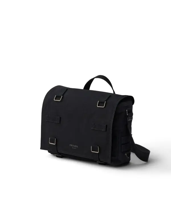 Prada Canvas Shoulder Bag