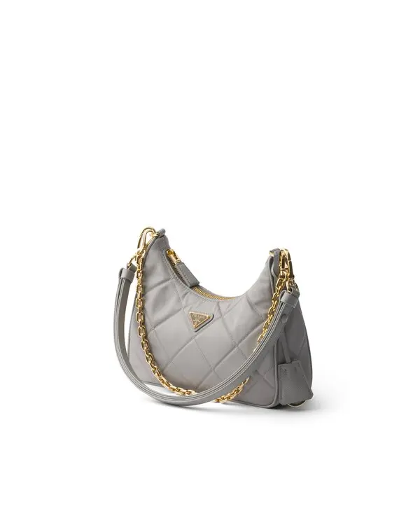 Prada Re-edition Quilted Re-nylon Mini-bag - Grey