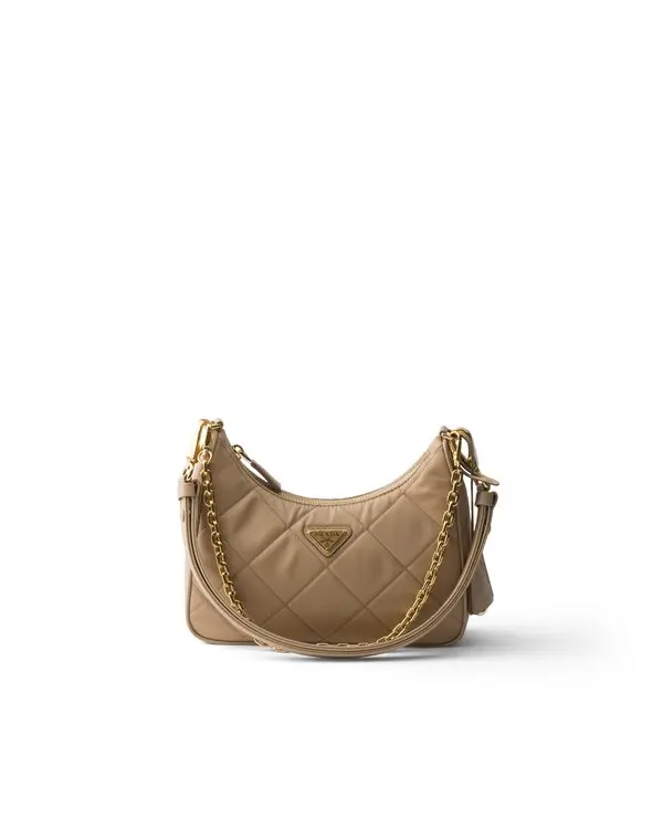 Prada Re-edition Quilted Re-nylon Mini-bag - Brown