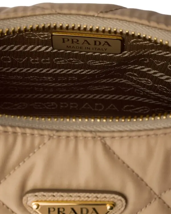 Prada Re-edition Quilted Re-nylon Mini-bag - Brown