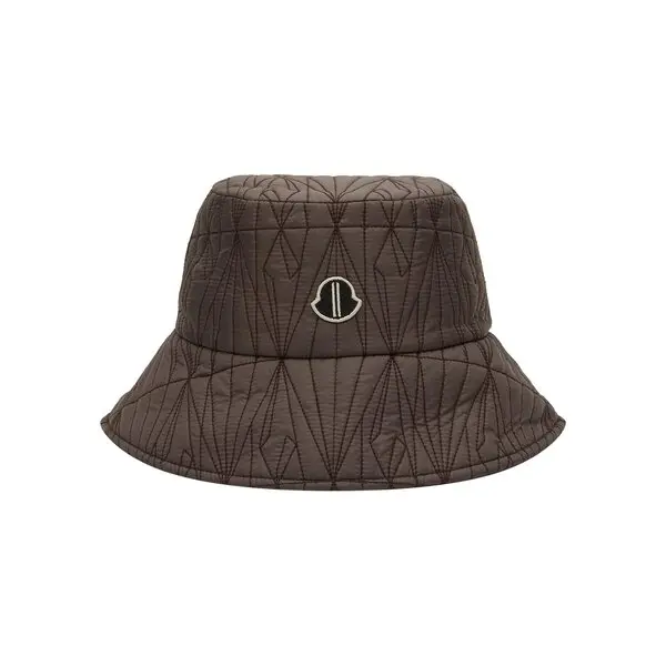 Rick Owens X Moncler Bucket Hat - Brown