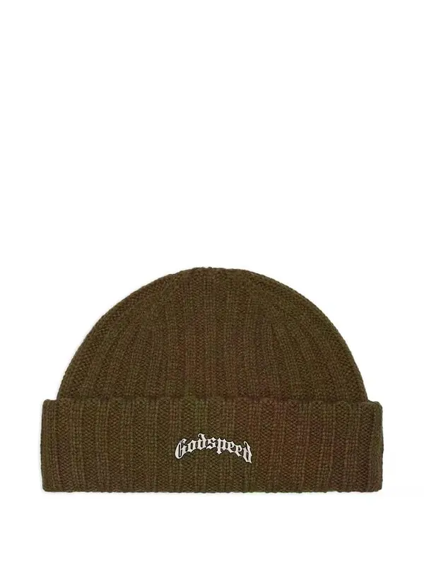 GODSPEED Emblem Beanie - Brown
