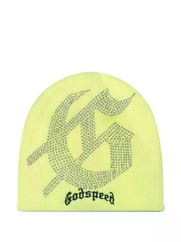 GODSPEED Studded Beanie - Yellow