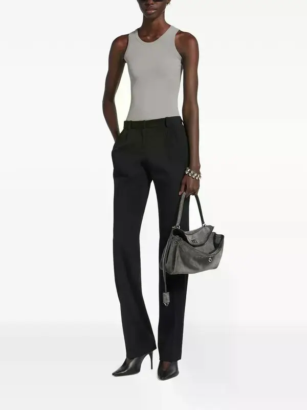 Balenciaga Turn-lock-fastening Shoulder Bag - Grey