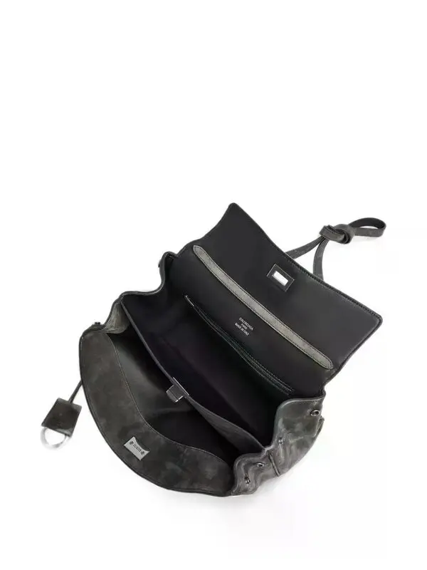 Balenciaga Turn-lock-fastening Shoulder Bag - Grey