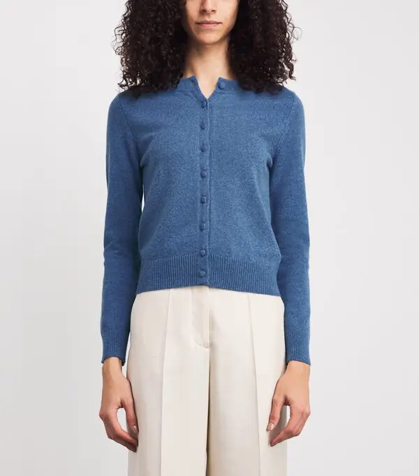 Veronica Beard Cashmere Daro Cardigan - Blue